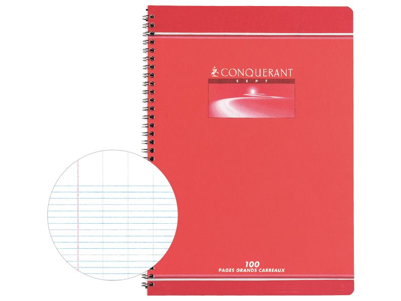 CAHIER QUADRILLÉS A4 Séyès - 100 pages