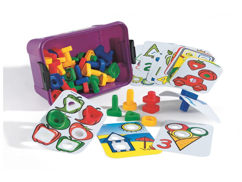 FORMES À VISSER Kit scolaire