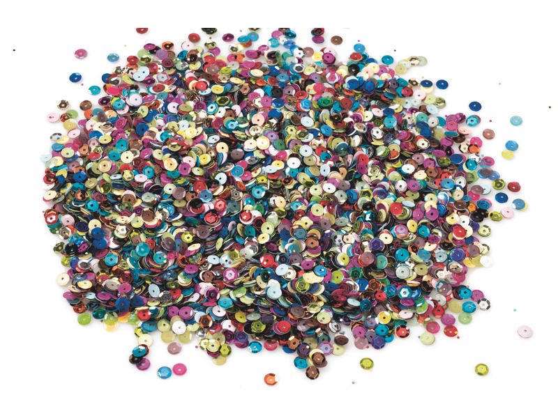 PAILLETTES PRÉTROUÉES RONDES Multicolores